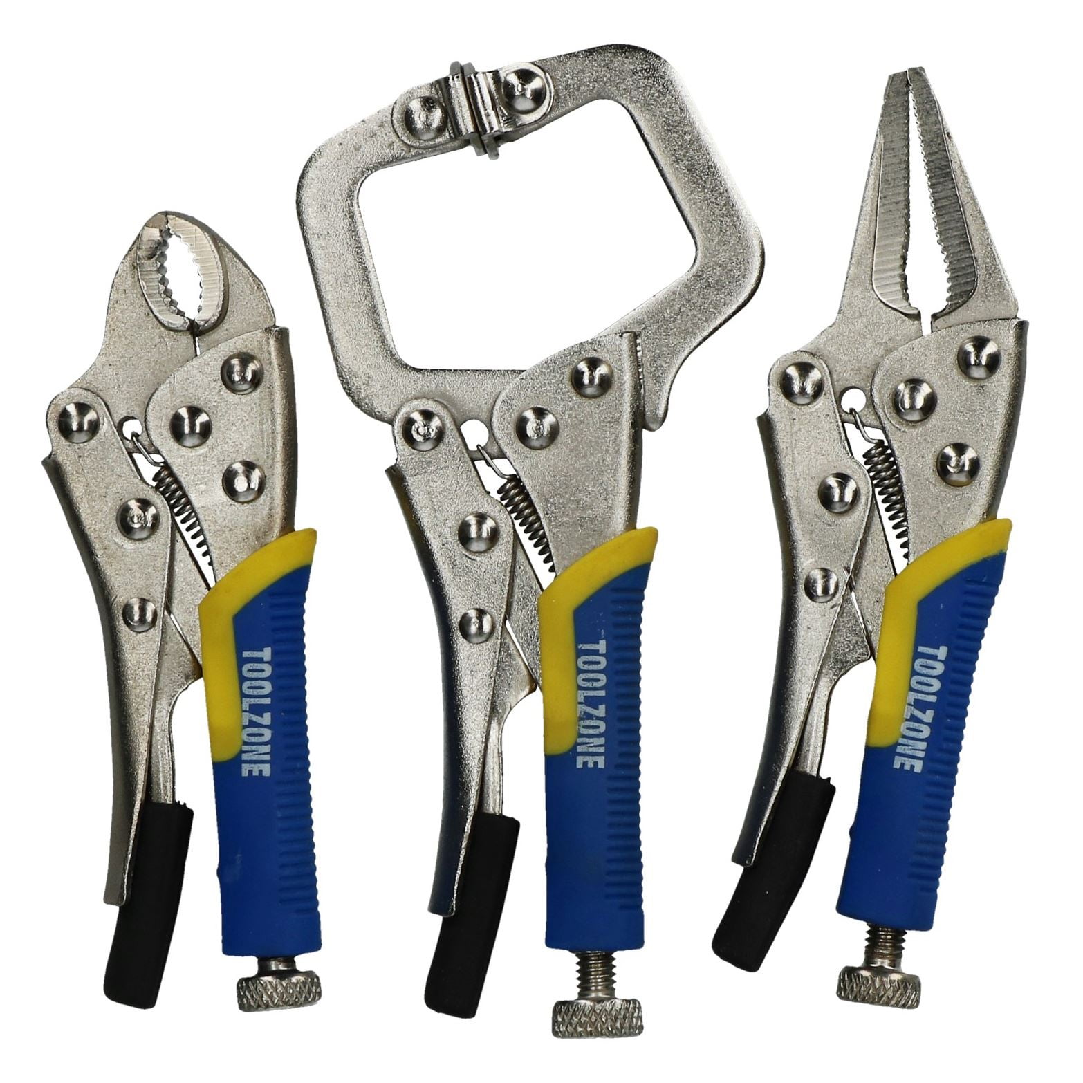 3pc Mini Locking Plier Clamp Mole Vice Grip Pliers Welding Clasp C Clamp - Walmart.com