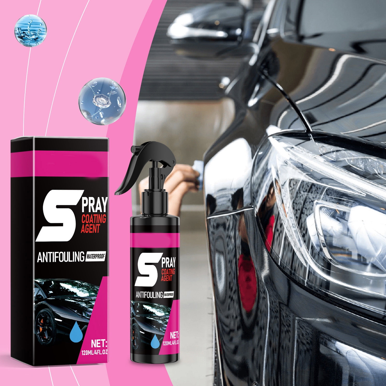 3pc Multifunctional Coating Renewal Agent Ceramic Coating Car Coating ...