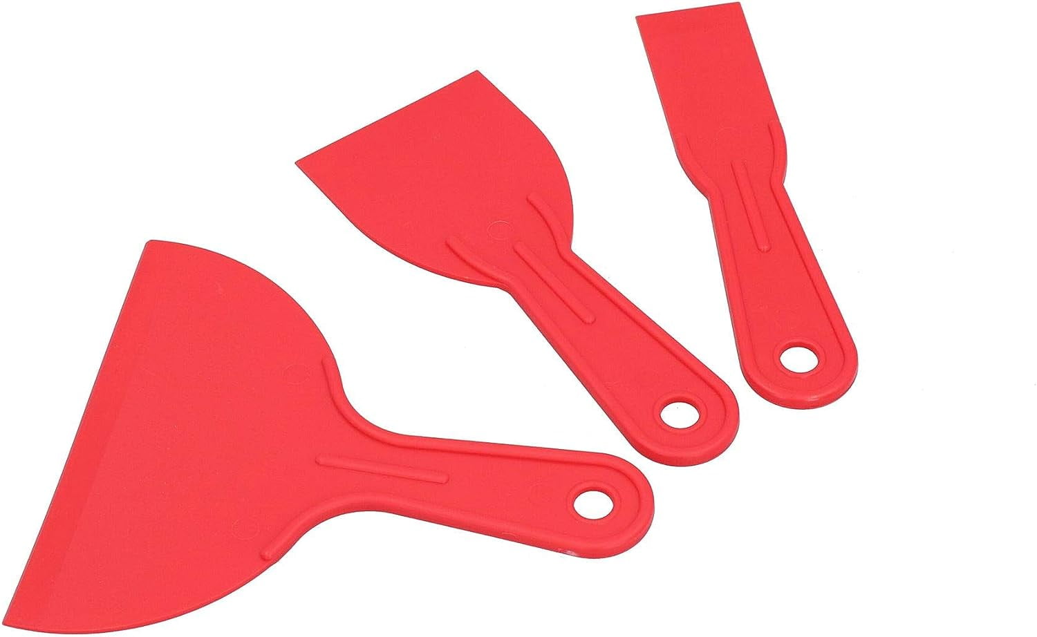 3pc Plastic Scraper Spatula Putty Filler Spreader Spreading Tools 1.5 ...
