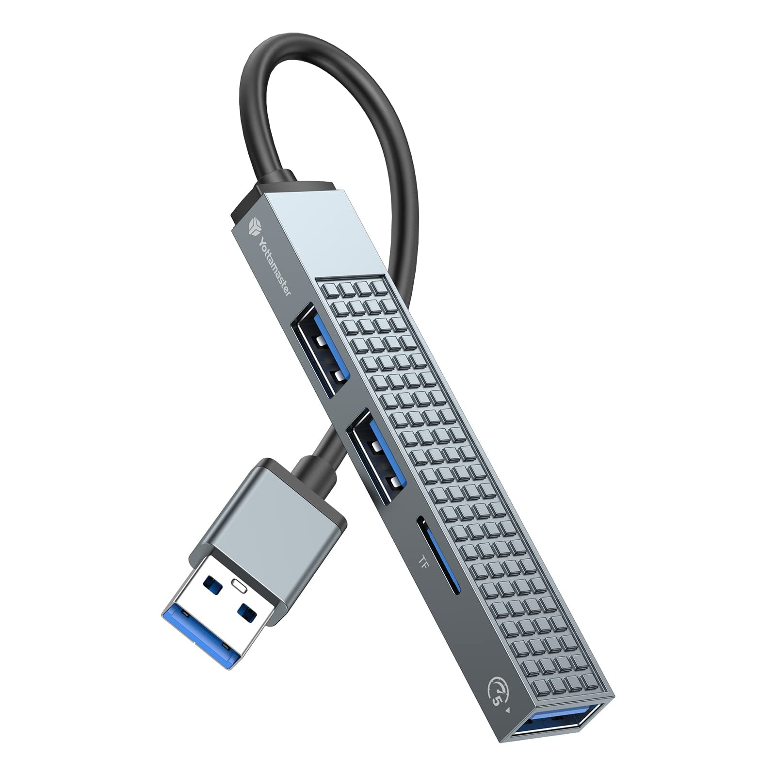 3pc-Portable and easy to carry, 4-port USB 3.0 hub extender, 2.0 hub ...