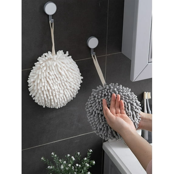3pc Quick Drying Hanging Kitchen Bathroom Hand Towel Soft Absorbent ...