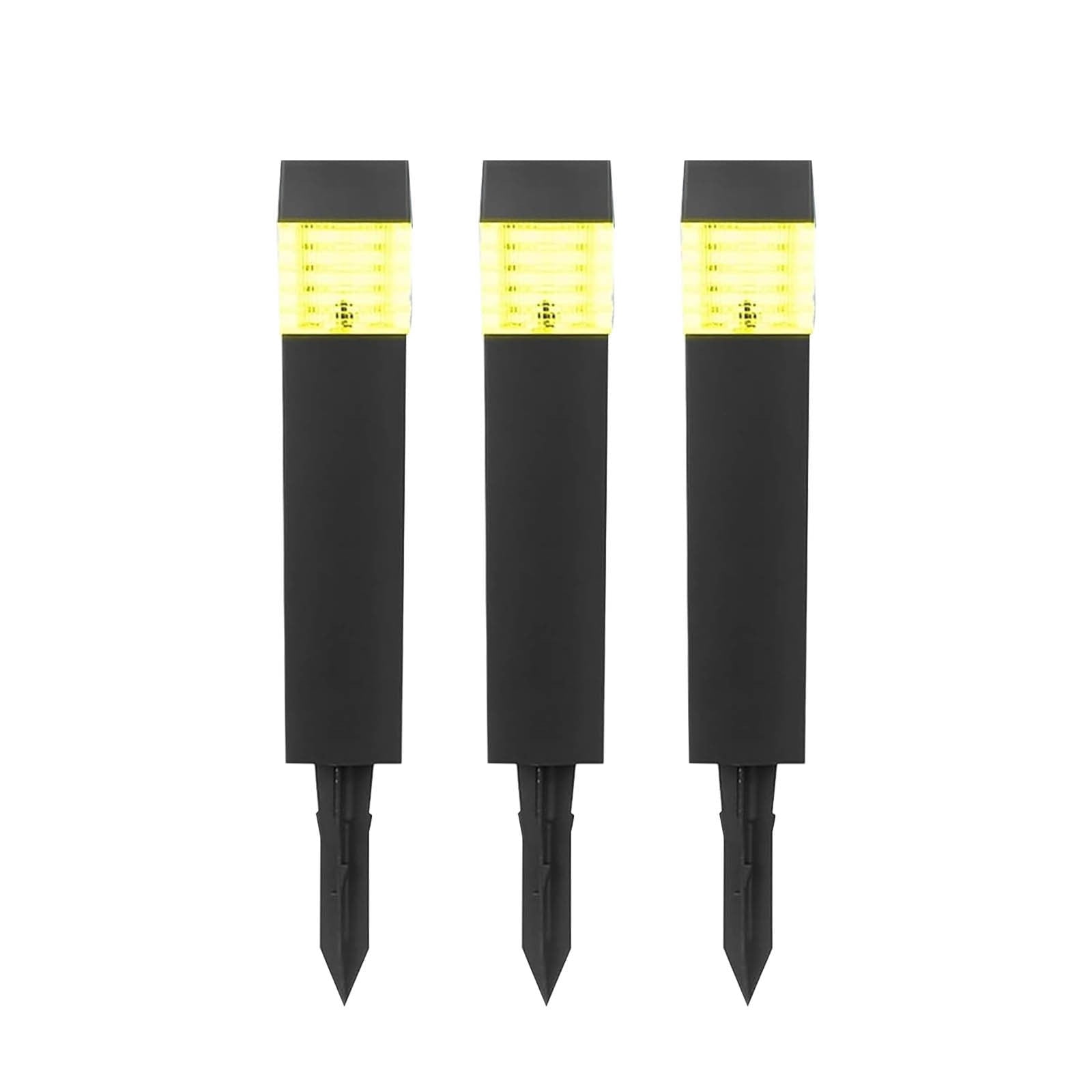 3pc Solar Defrost Lights - Cordless, Solar-Powered, for Outdoor Snow ...