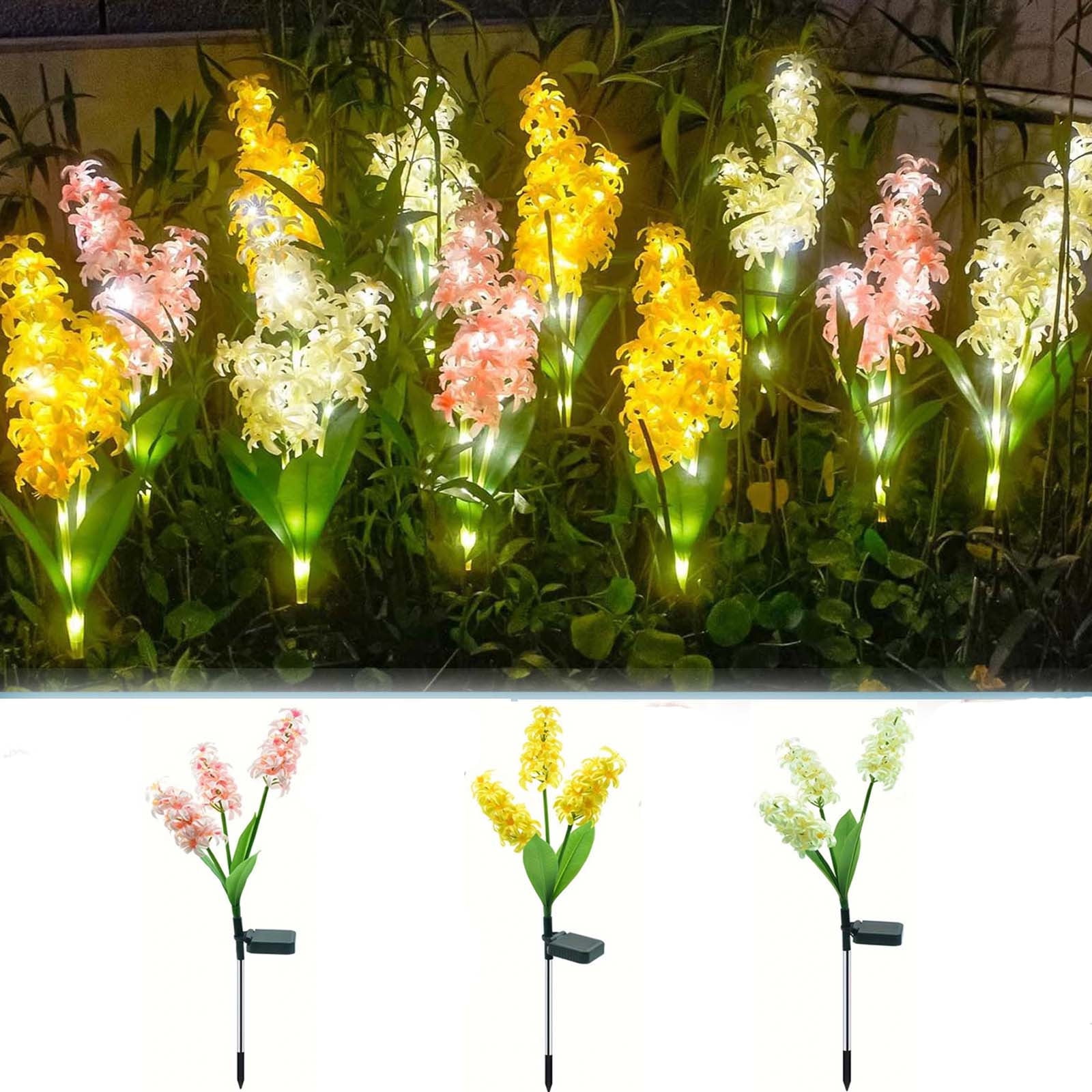 3pc Solar LED Wobble Lights For Patio Decor Garden Yard Land Scape ...