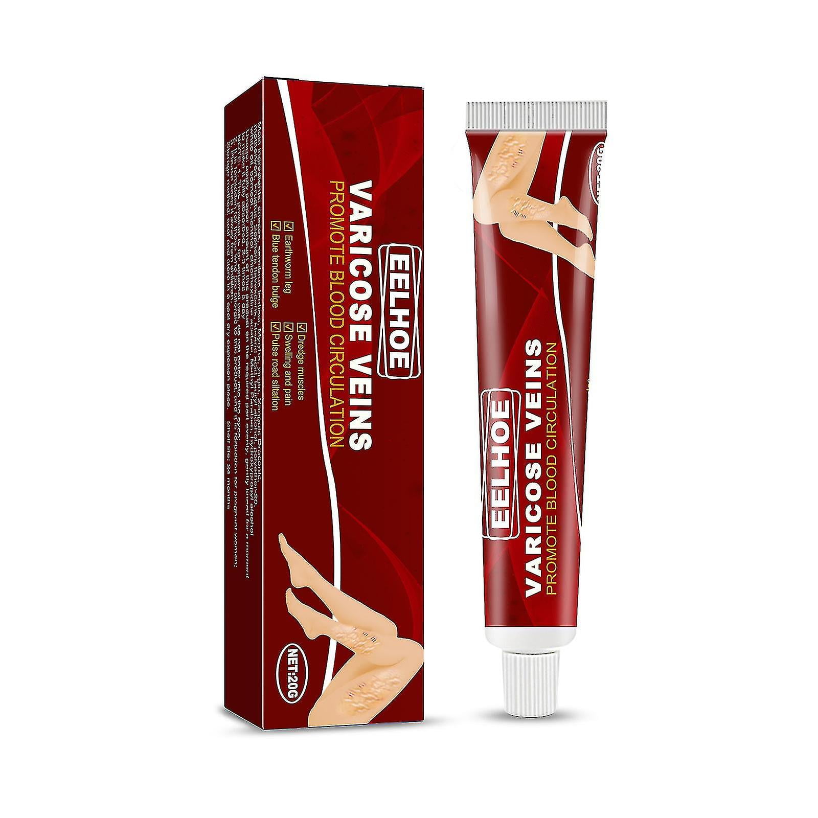 3pc Varicose Vein Massage Cream 20g Relieves Leg Blood Vessel Bulging ...