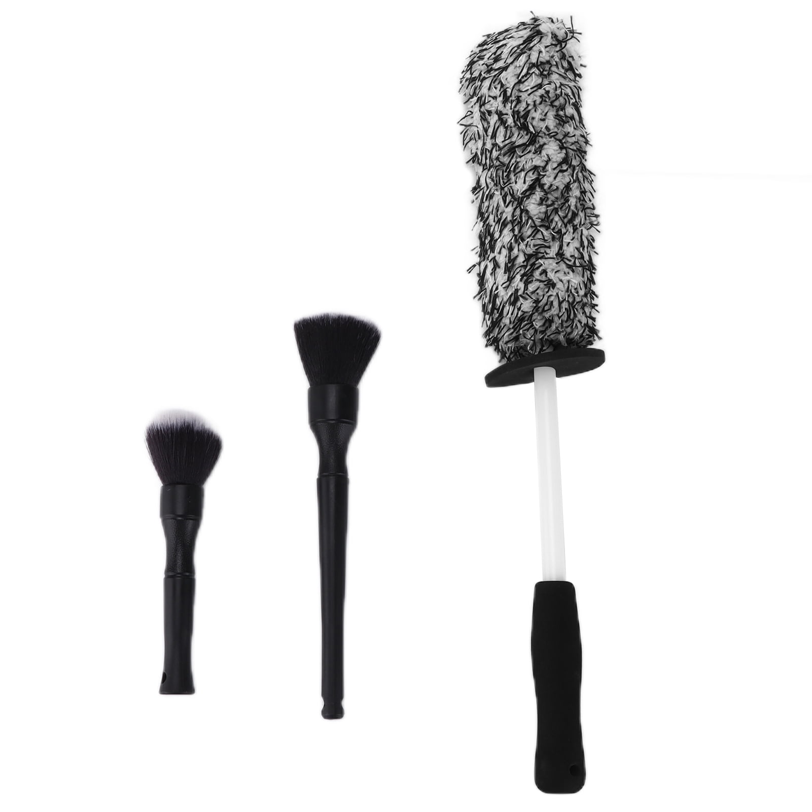 3pc Wheel Hub & Dashboard Cleaner for Badges and Tight Spots Auto ...