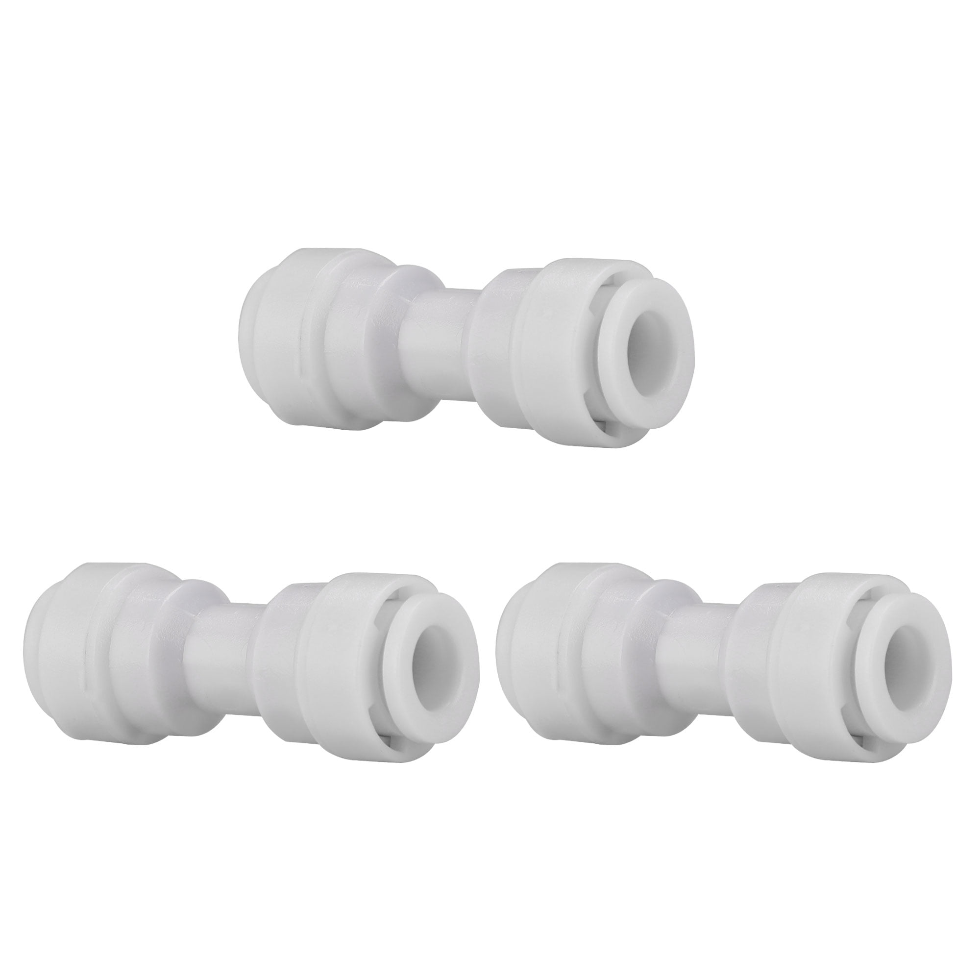 3pcs 1/4 Inch Straight Quick Connect Water Tube Filter Fittings Water ...