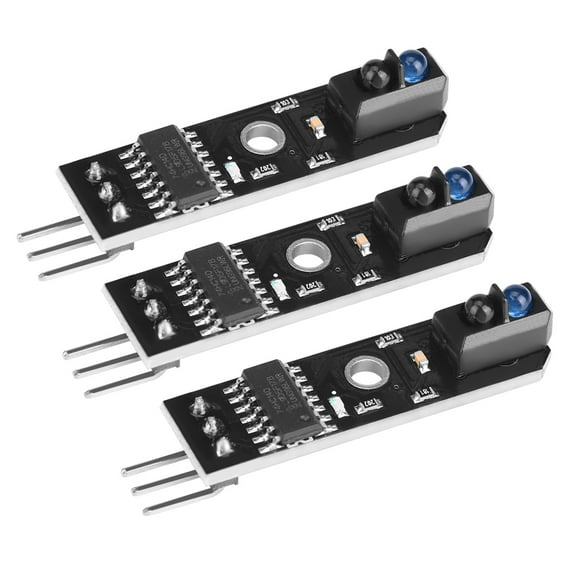 Neyseki 3pcs 1-channel Infrared Reflection Tracking Sensor Module Smart ...