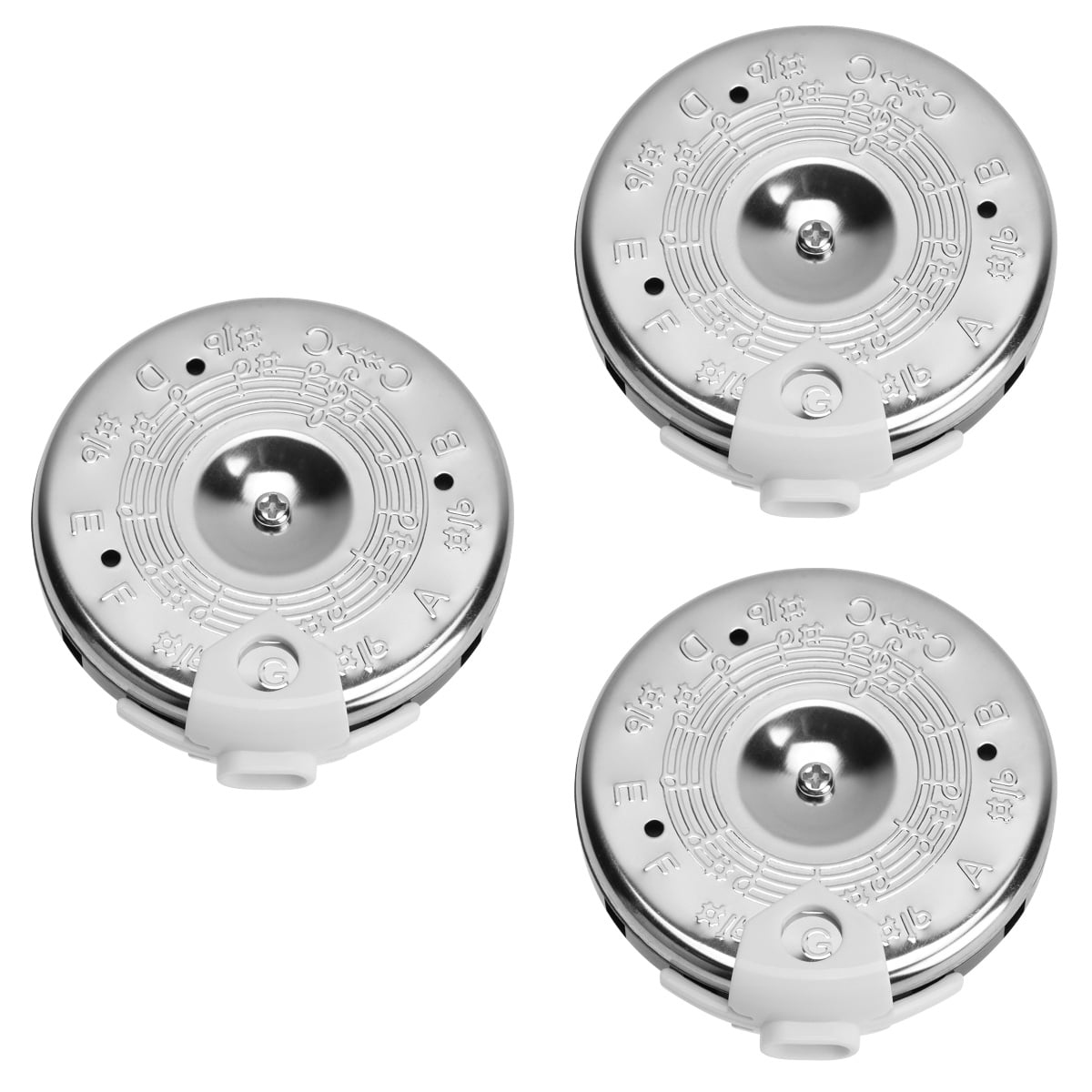 3pcs 13 Tone Note Key Chromatic 13 Holes C-C Pitch Guitar Tuner Tuning ...