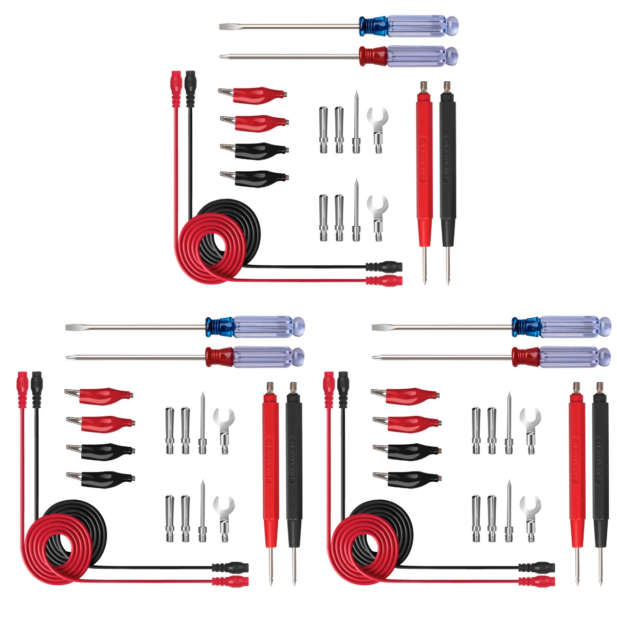 3pcs 18 In 1 Multi-function Combination Test Profissional Multimeter ...