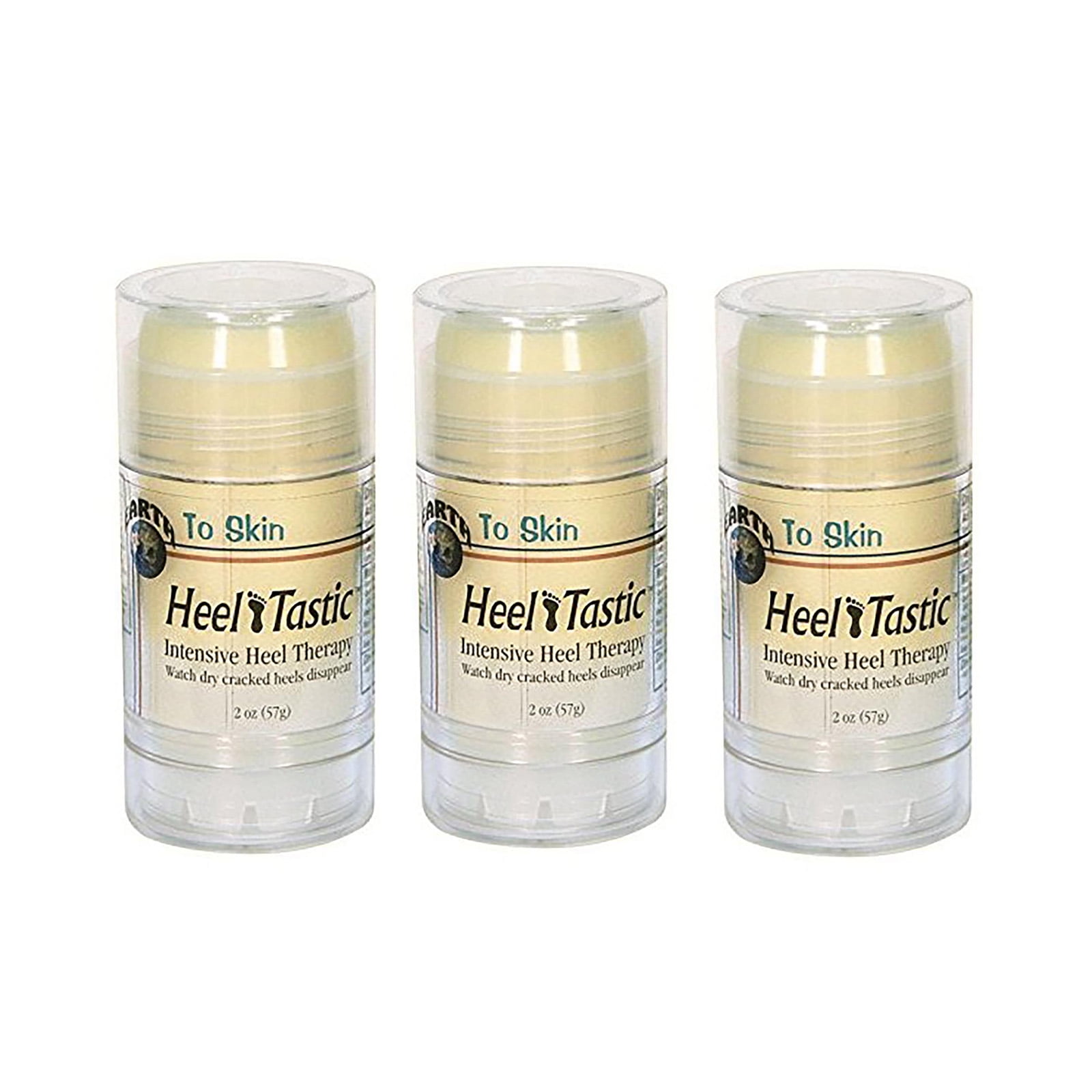 3pcs 2 oz Heeltastic Balm - Foot Massage Cream for Intensive Heel ...