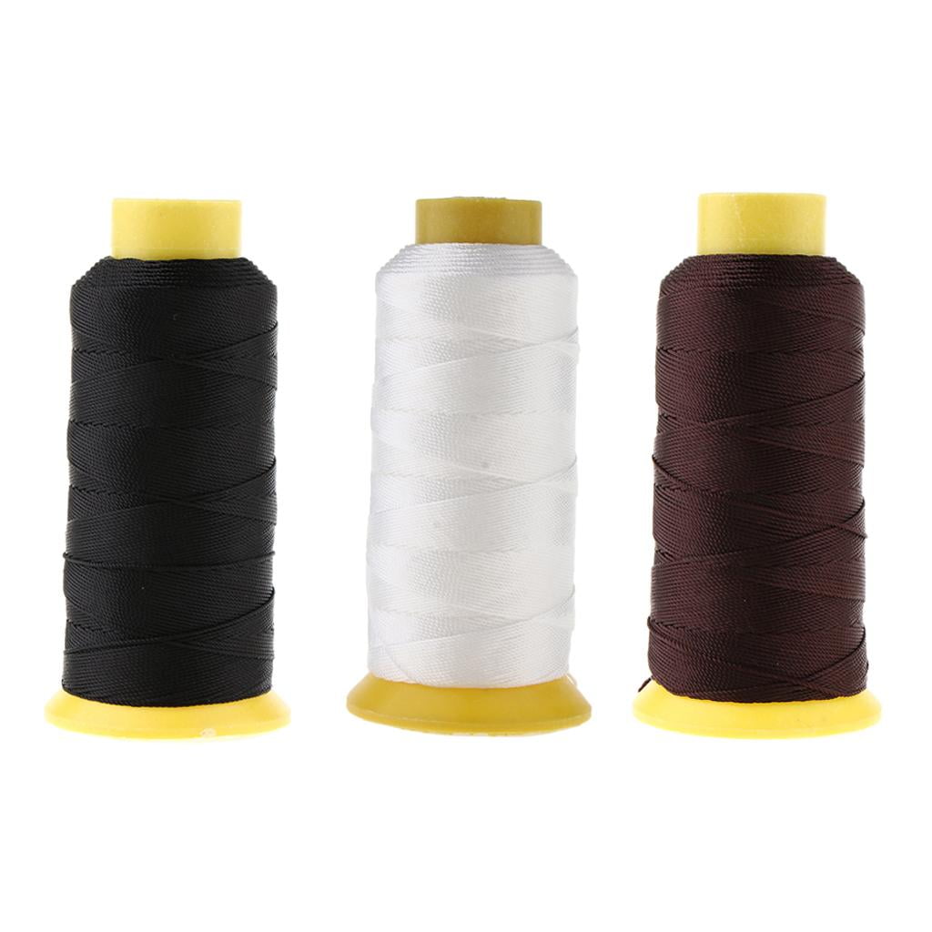 3pcs 200m Bonded Nylon Sewing Thread Heavy Duty for Hand and Sewing ...