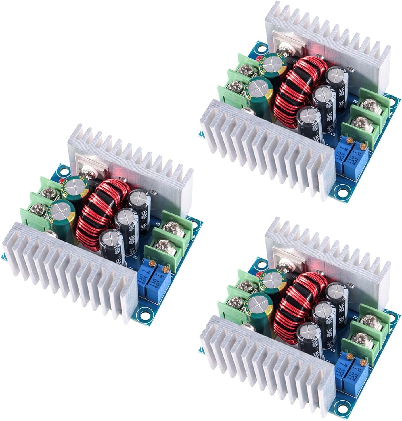 3pcs 20A 300W CC CV Step Down Module Adjustable DC 6-40V to 1.2-36V ...