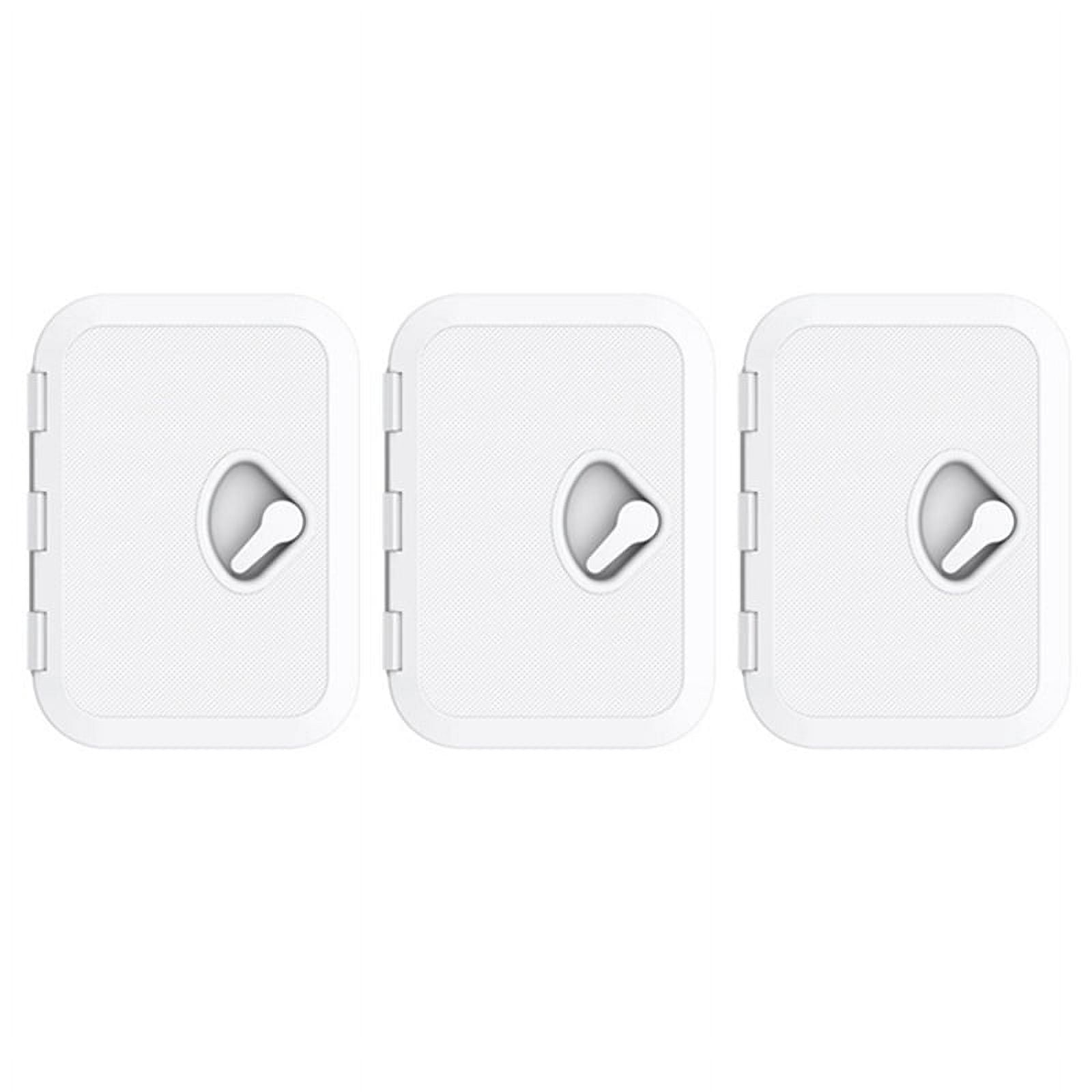 3pcs 270 X 375Mm Plastic Anti Aging Ultraviolet White Deck Marine Hatch ...