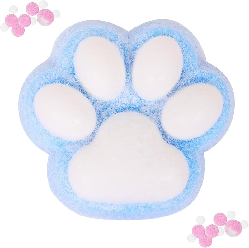 3pcs 3.15in Big Squishy,Cat Paw Squishy Toys,Cute Kawaii fufu Squishies ...