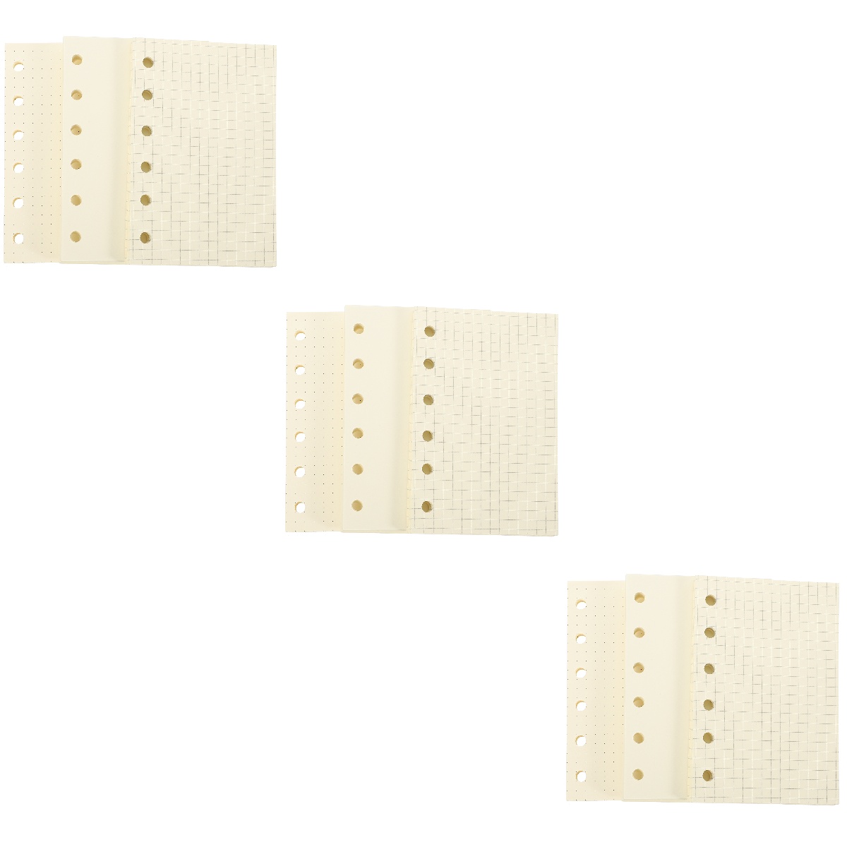 3pcs 3 Books of Planner Refill Paper Refill Binder Paper Loose Leaf ...