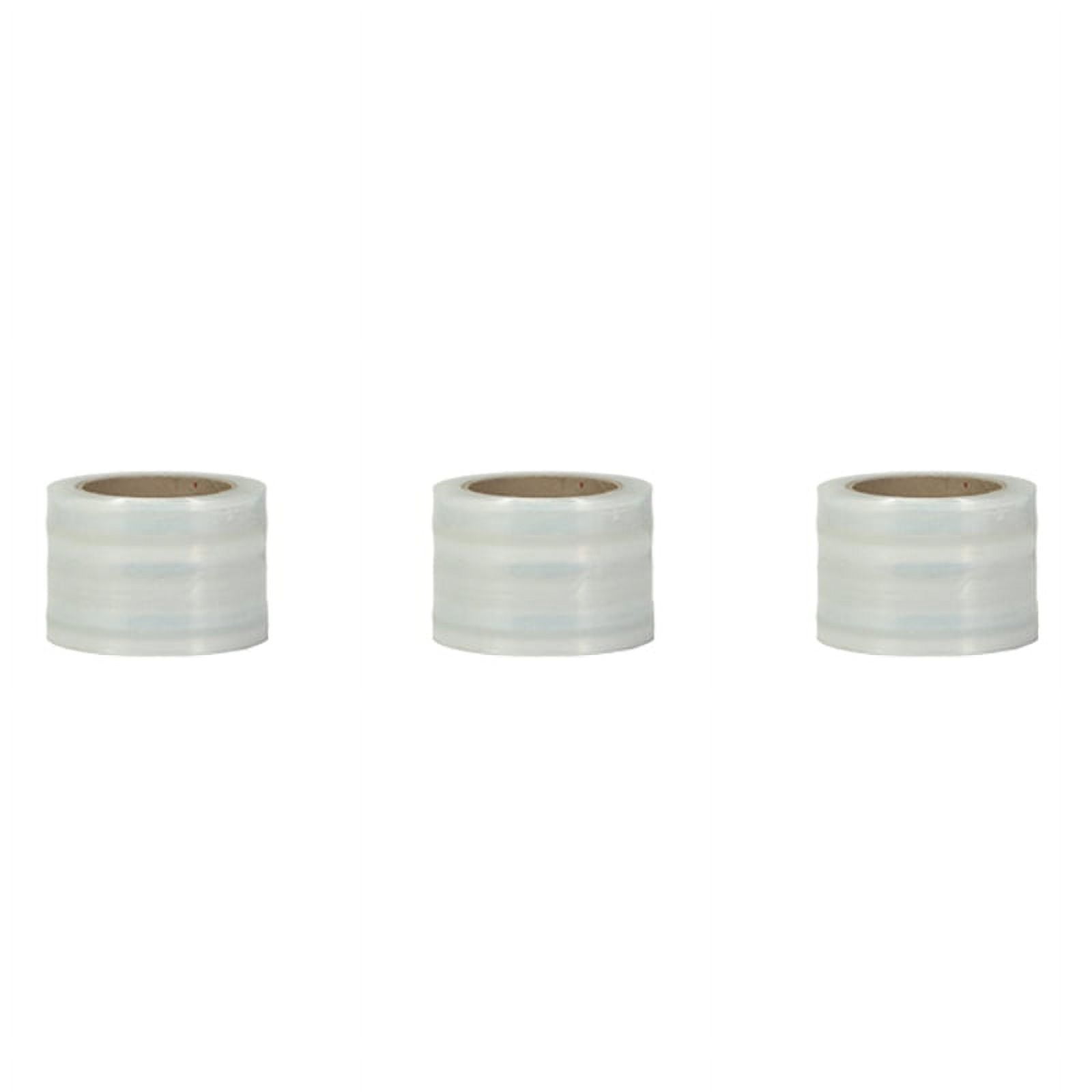 3pcs 3 CM Narrow Banding Stretch Wrap Film Clear/Non-Transparent,Clear ...