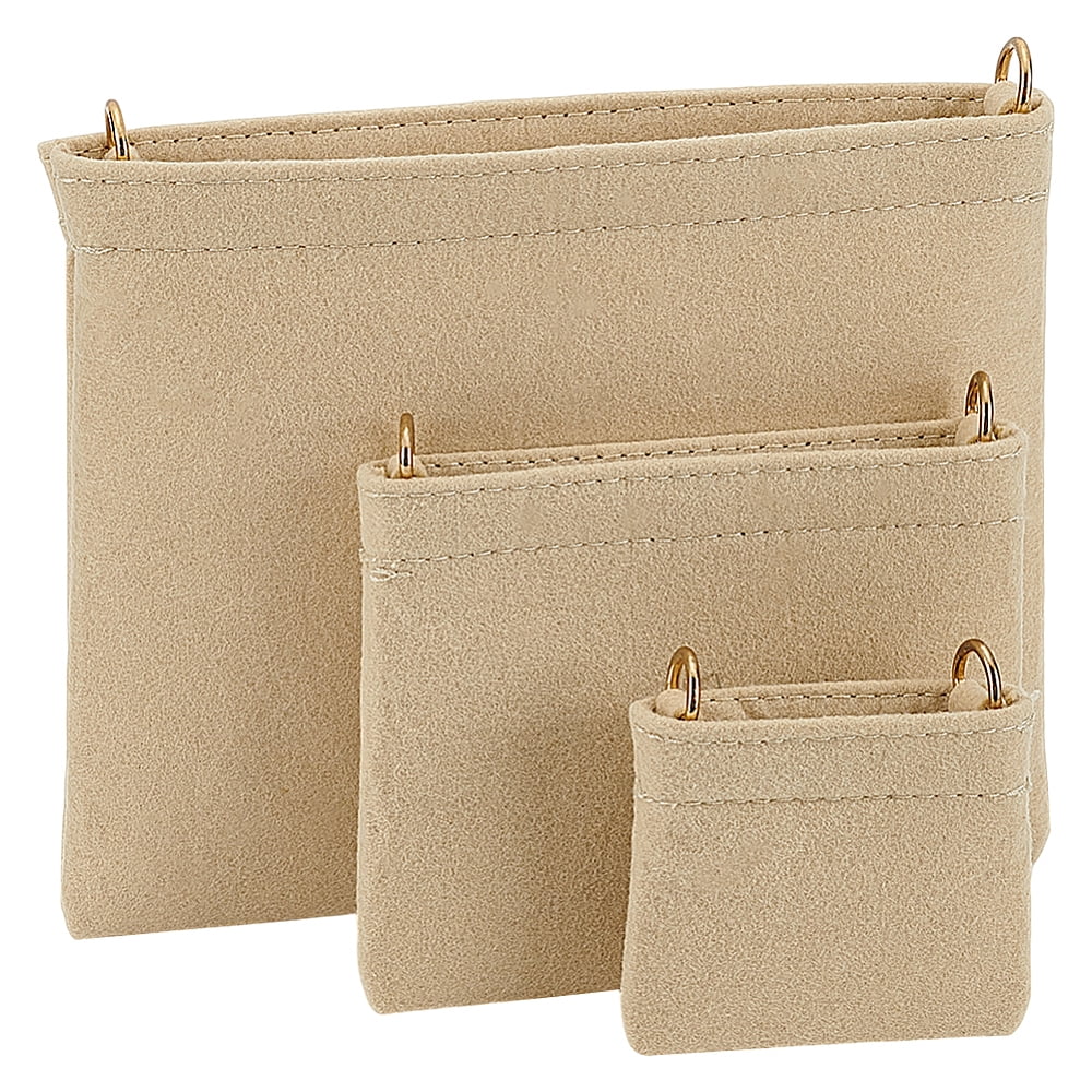 3pcs 3 Sizes Felt Purse Insert Organizer Envolope bag Felt Organizer ...