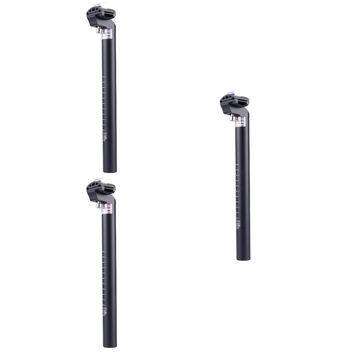 3pcs 30.8mm Aluminum Alloy Seatpost Mountain Bike Bike Seat Tube Seat ...