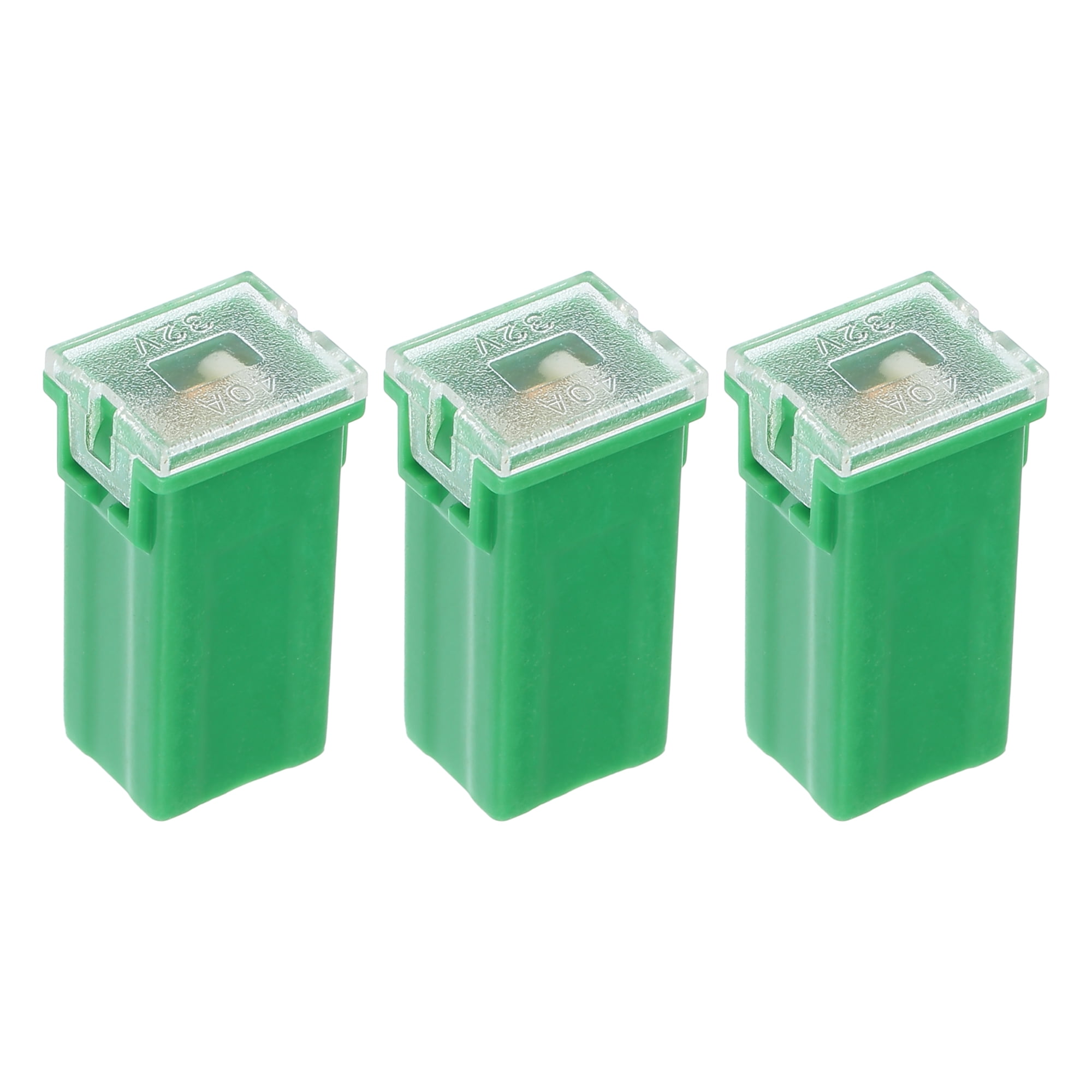 3pcs 32V 40 Amps Mini Block Fuse Car Box Shaped Fuse for Trucks Pickup ...