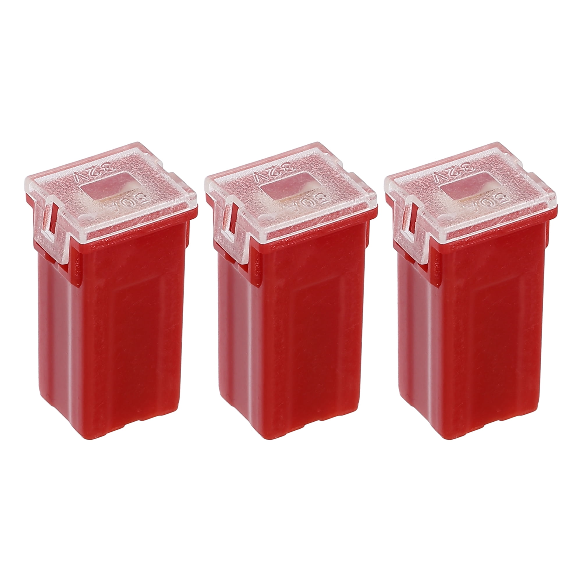 3pcs 32V 50 Amps Mini Block Fuse Car Box Shaped Fuse for Trucks Pickup ...