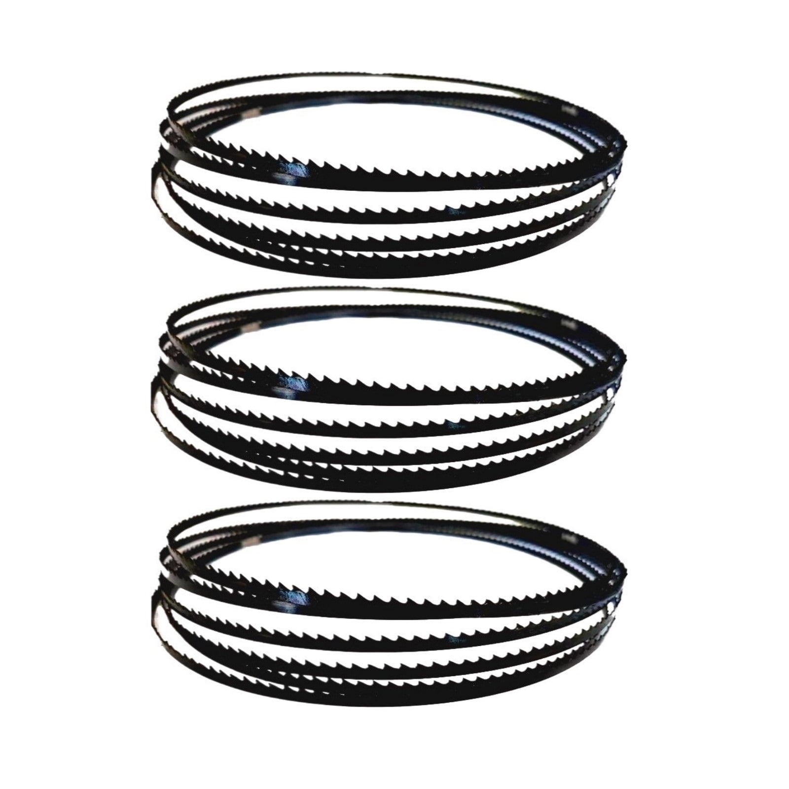 3pcs 3400x10x0.63mm/134"x0.4"x0.025" Bandsaw Blades 6 TPI Band Saw ...