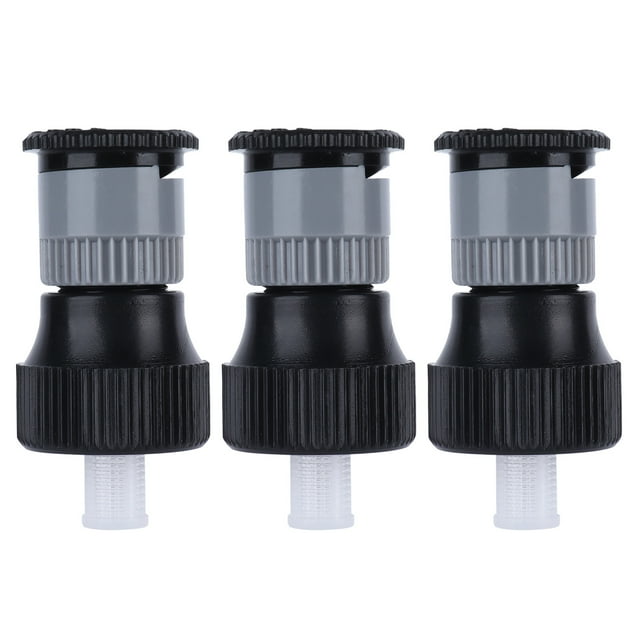 3pcs 360° Rotating Buried Spray Nozzle G1/2 Female Thread Adjustable ...