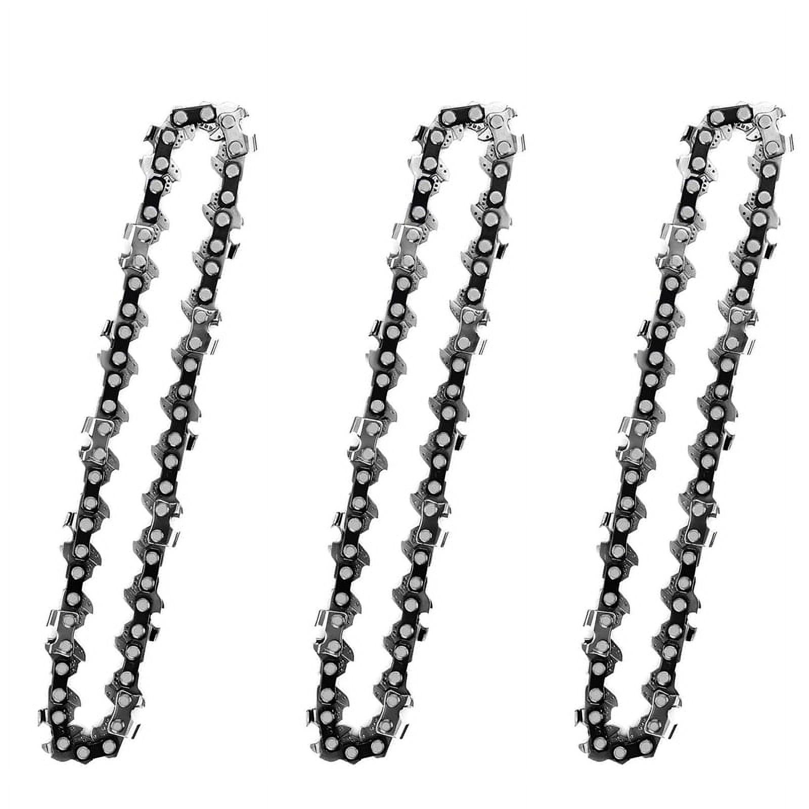 3pcs 4-Inch 1/4 Inch Guide Saw Chain Mini Chainsaw Chain for 4 Inch ...