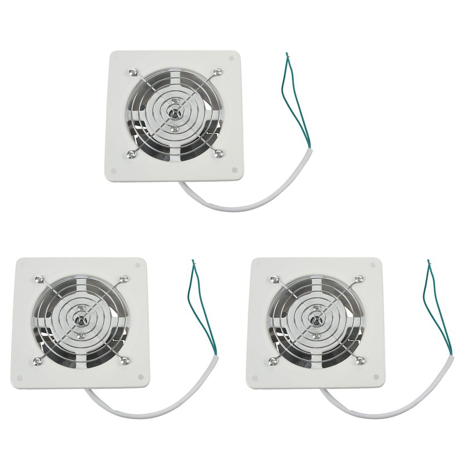 3pcs 4 Inch 20W 220V High Speed Exhaust Fan Toilet Hanging Wall Window ...