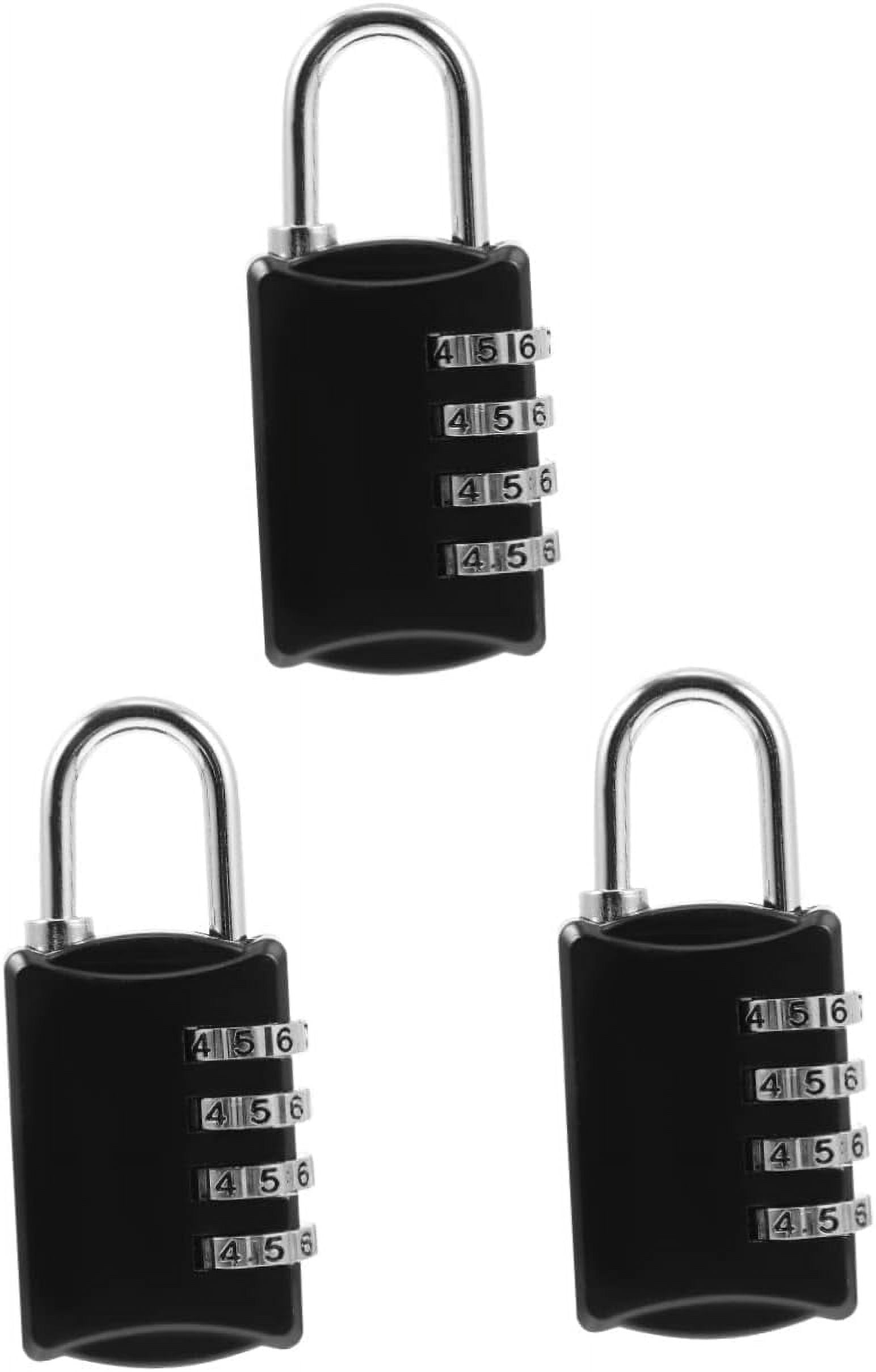 3pcs 4 Password Heavy Duty Combination Lock Metal Storage Cabinet ...