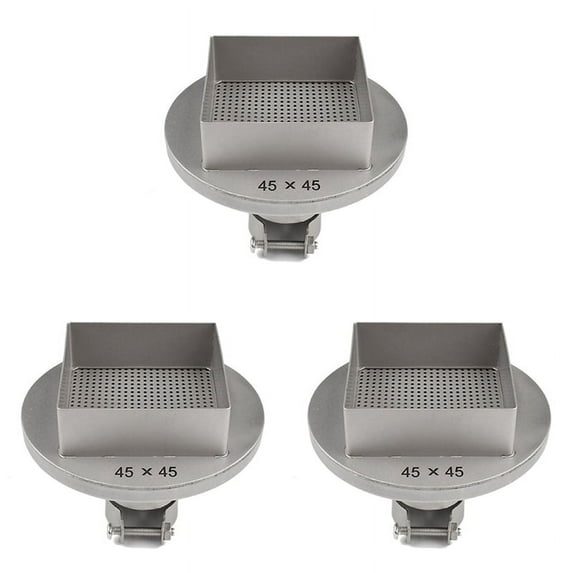 3pcs 45mmx45mm Hot Air Square Nozzles BGA Soldering Station Rework ...
