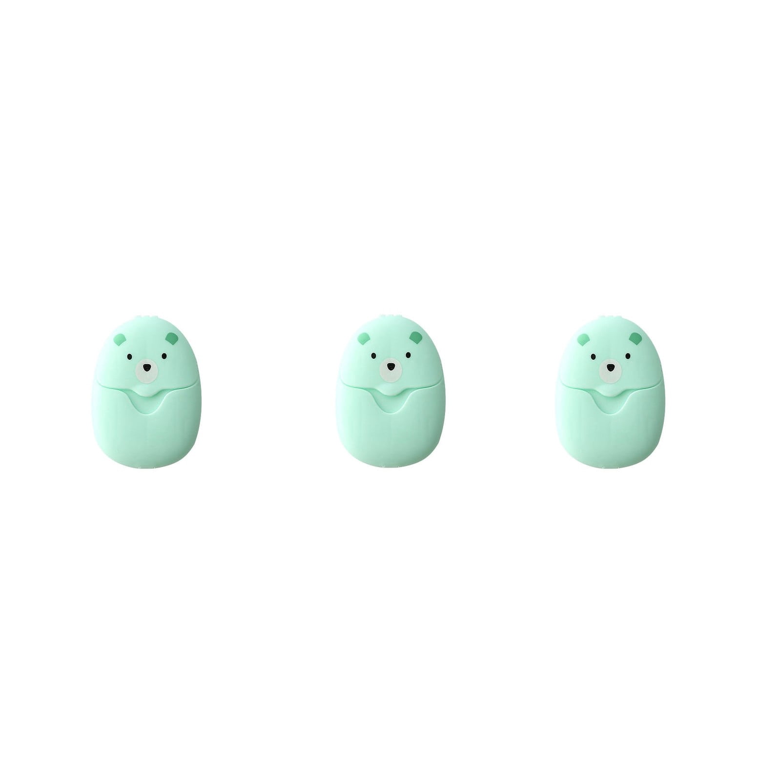 3pcs 50 Portable Mini Student Handwashing Tablets Soap Paper Travel ...