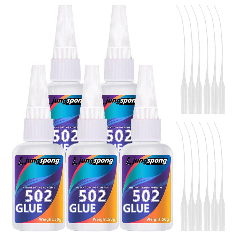 3pcs 502 Super Glue Instant Quick Dry Cyanoacrylate Strong Adhesive ...