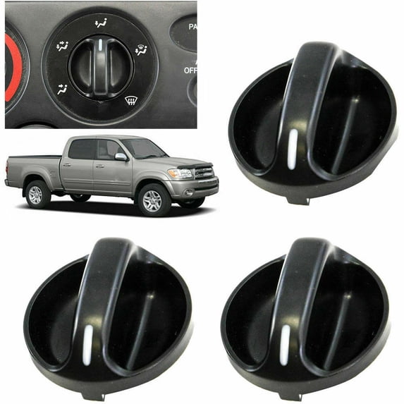 3pcs 55905-0C010 AC Climate Control Knob Replacement For Toyota Tundra 2000-06 - Walmart.com