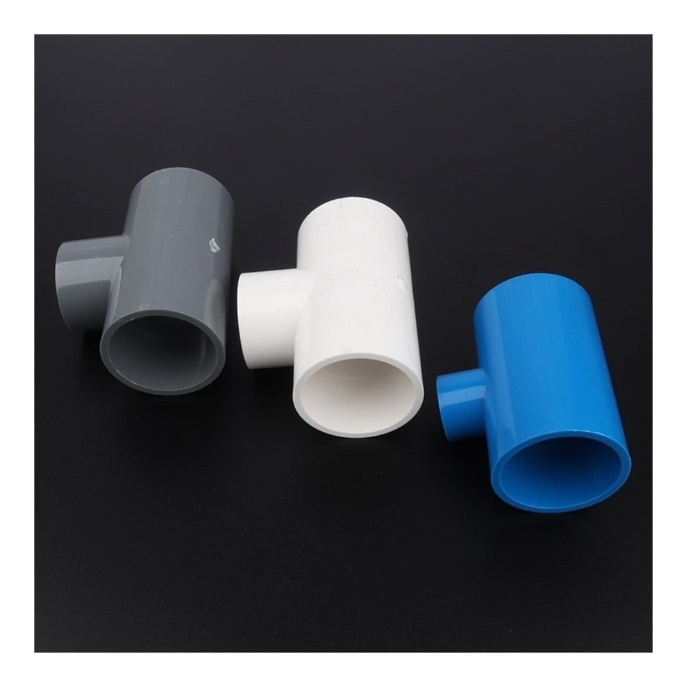 3pcs 63 75mm To 20~63mm Pvc Reducing Tee Joints Garden Irrigation Water
