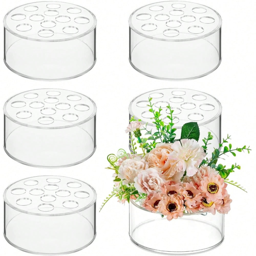 3pcs/6pcs/10pcs Acrylic Floral Centerpiece For Dining Table Decorations ...
