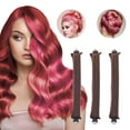 3pcs 7 Colors Heatless Hair Curler Flexi Rods Heatless Curling Rod For ...