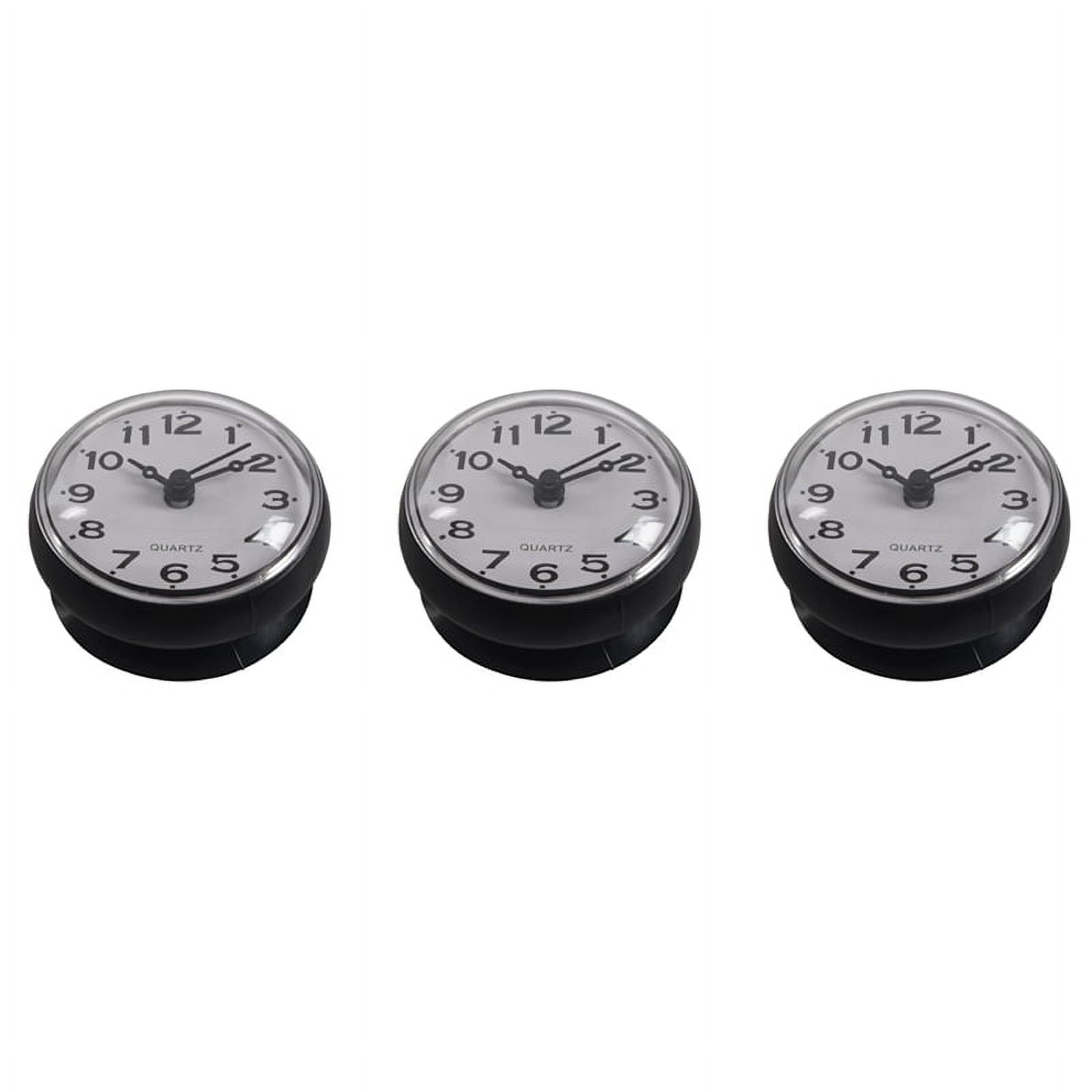 3pcs 7cm Waterproof Kitchen Bathroom Shower Clock Suction Cup Sucker ...