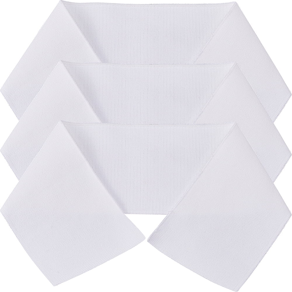 3pcs 95% Cotton & 5% Elastic Fiber Ribbing Fabric for Cuffs Waistbands ...