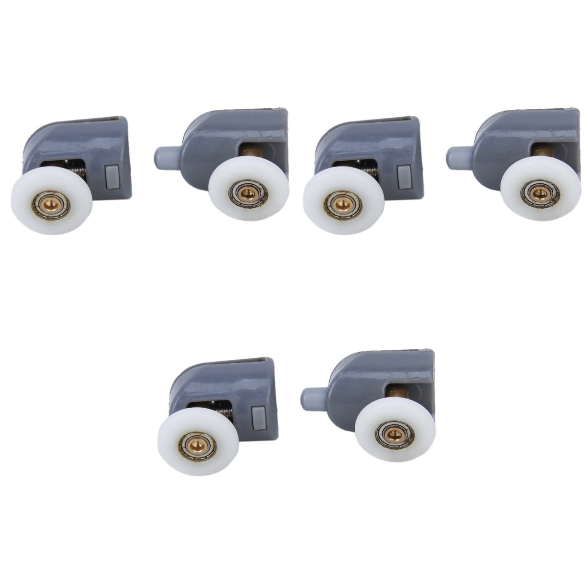 3pcs A Pair of 2pcs Replacement Shower Door and Bottom Rollers Runner ...