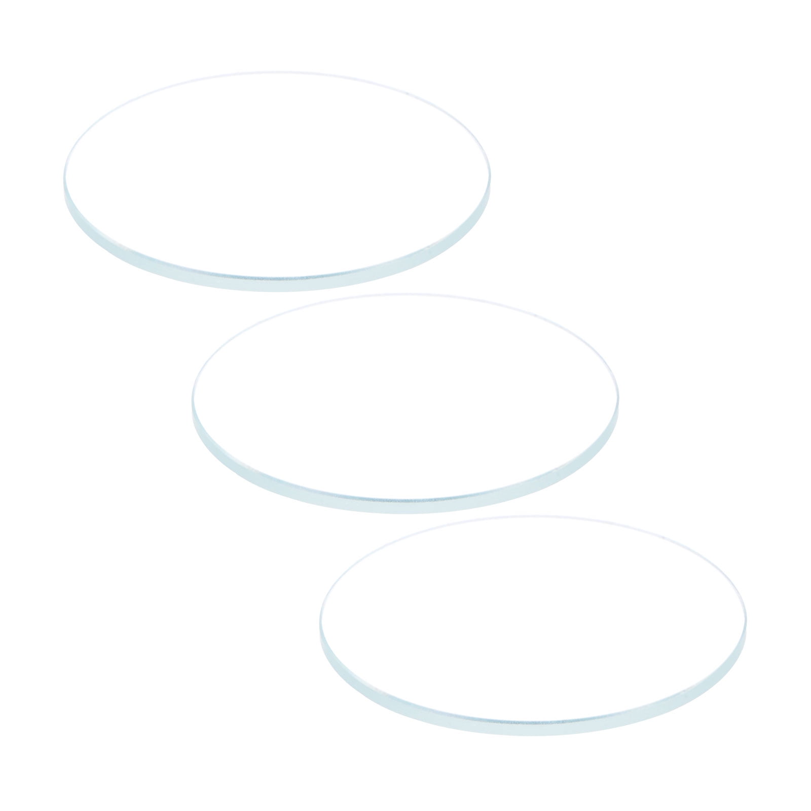 3pcs AR-coating Watch Lens 30mmx1.5mm Round Flat Mineral Watch Crystal ...