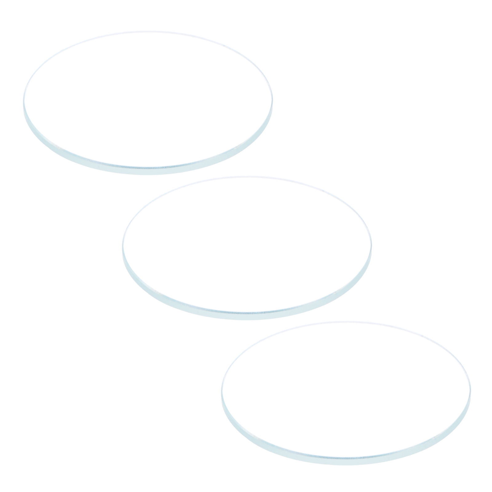 3pcs AR-coating Watch Lens 33mmx1.5mm Round Flat Mineral Watch Crystal ...