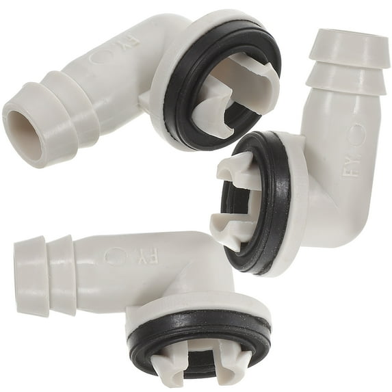 RENACLIPY 3-Pack Light Grey AC Drain Hose Adapter Elbow for Air ...