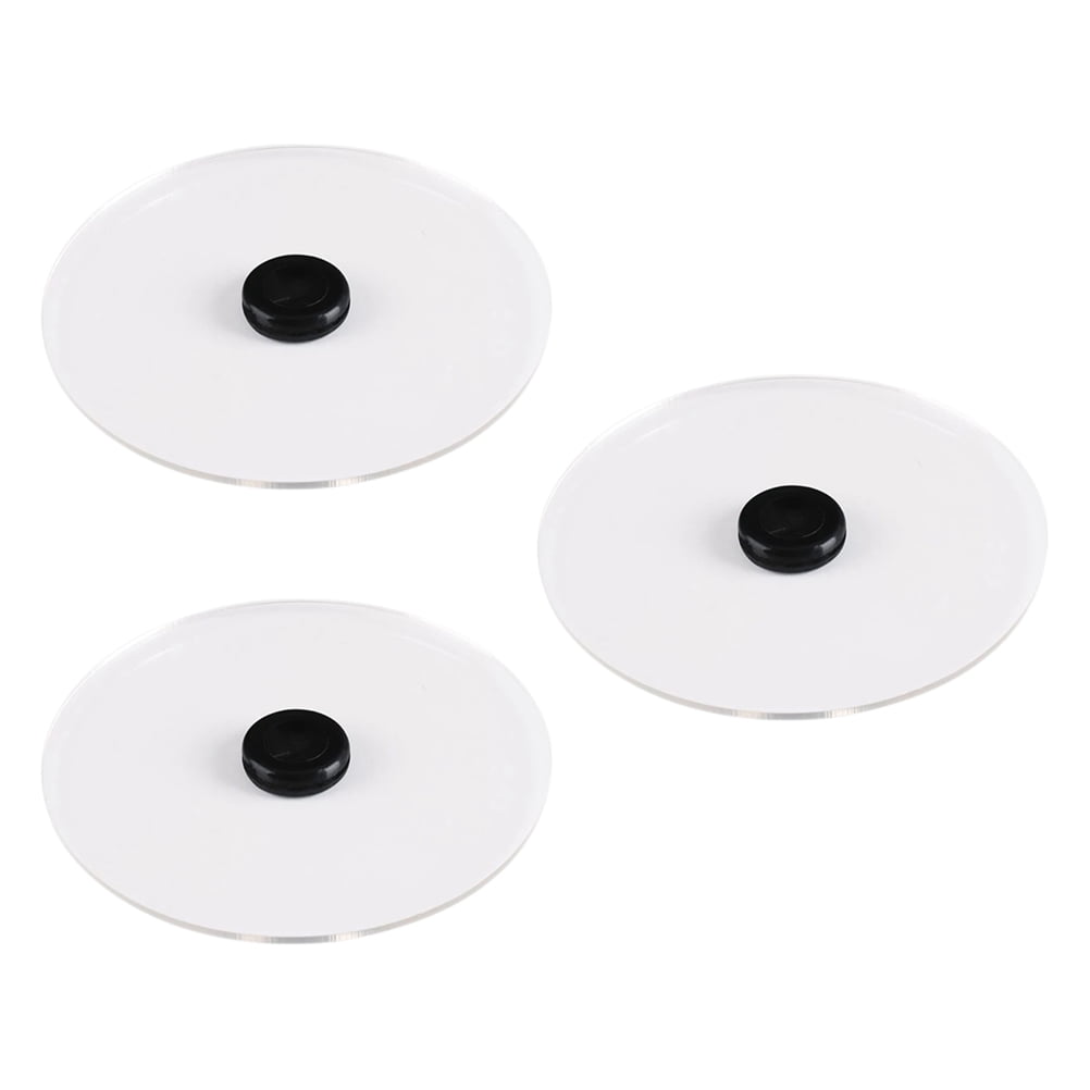 BEADCEST Cocktail Accessories Acrylic Smoking Lids 3Pack Easy Clean ...