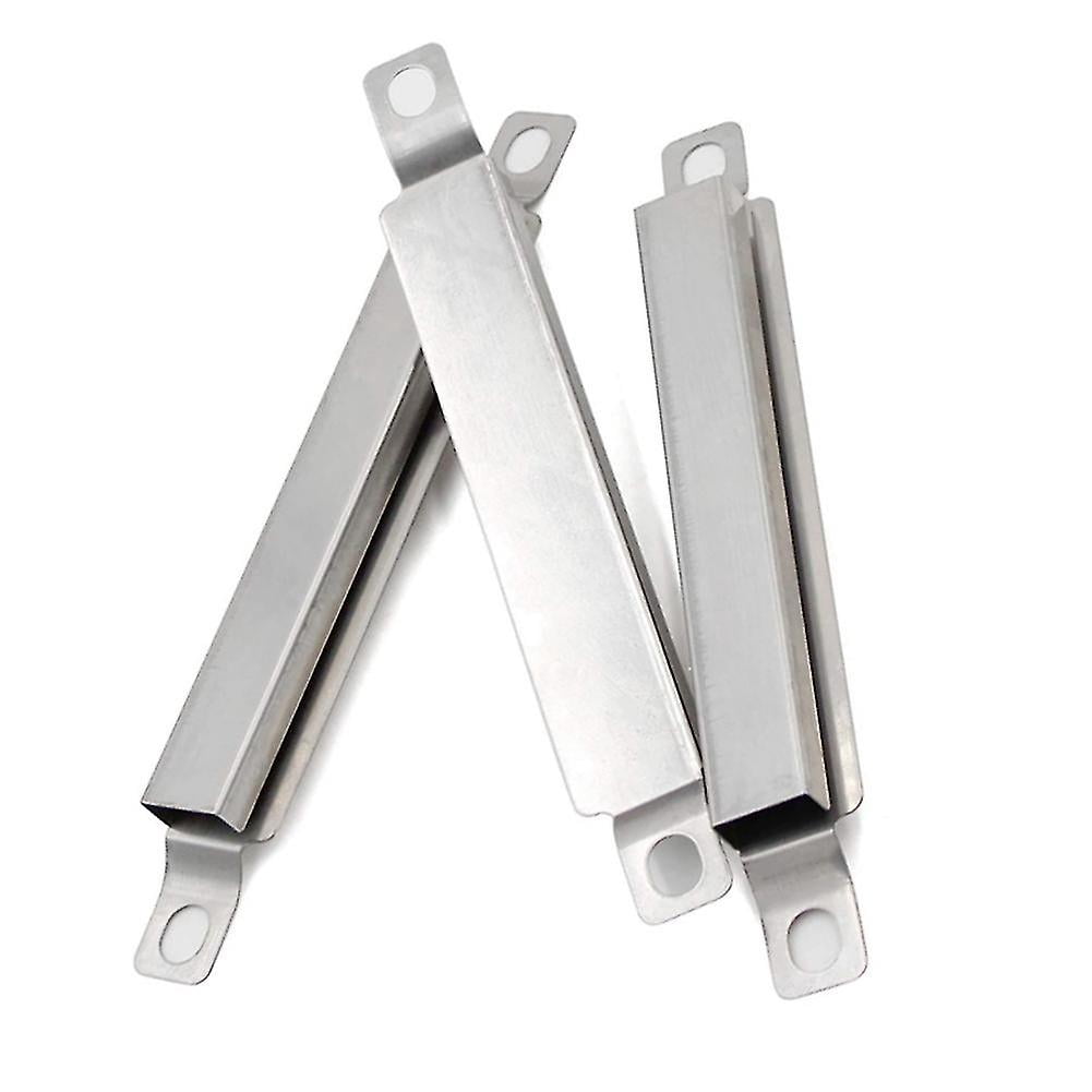 3pcs Adjustable Bbq Steel Crossover Tubes Stainless Steel Grill Heat ...