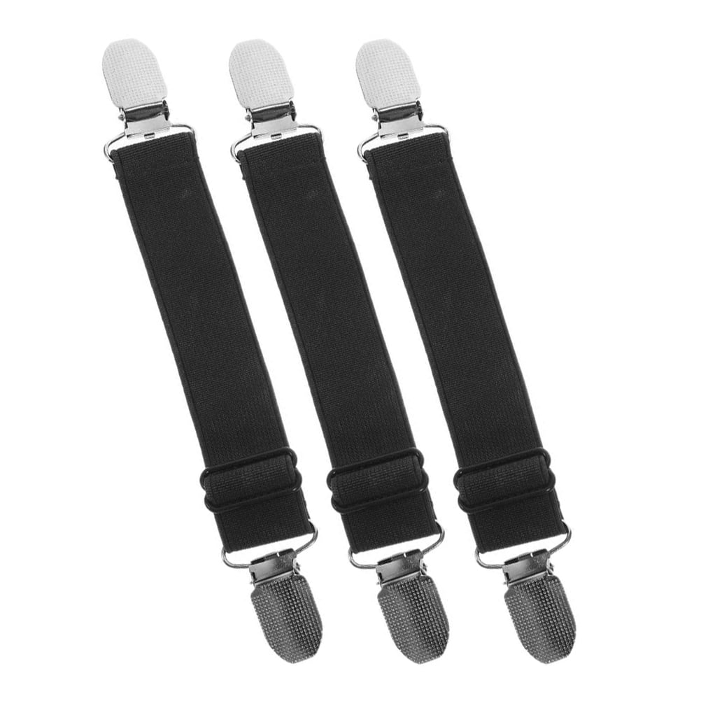 HEMOTON Worgeous 3pcs Elastic Boot Straps with Clips Adjustable for Men ...