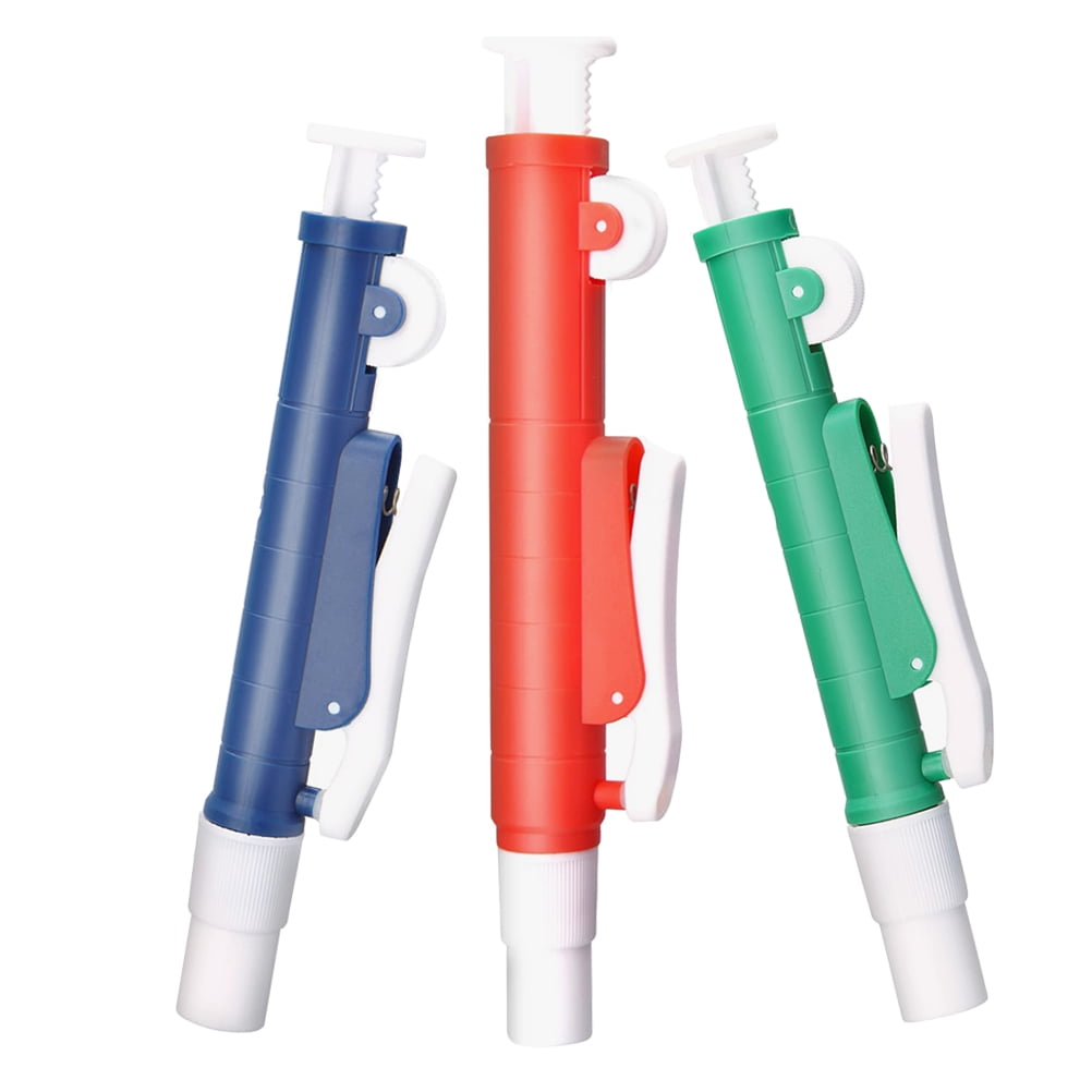 HEMOTON 3pcs Manual Pipette Pump Set for Laboratory Use Lab Tool ...