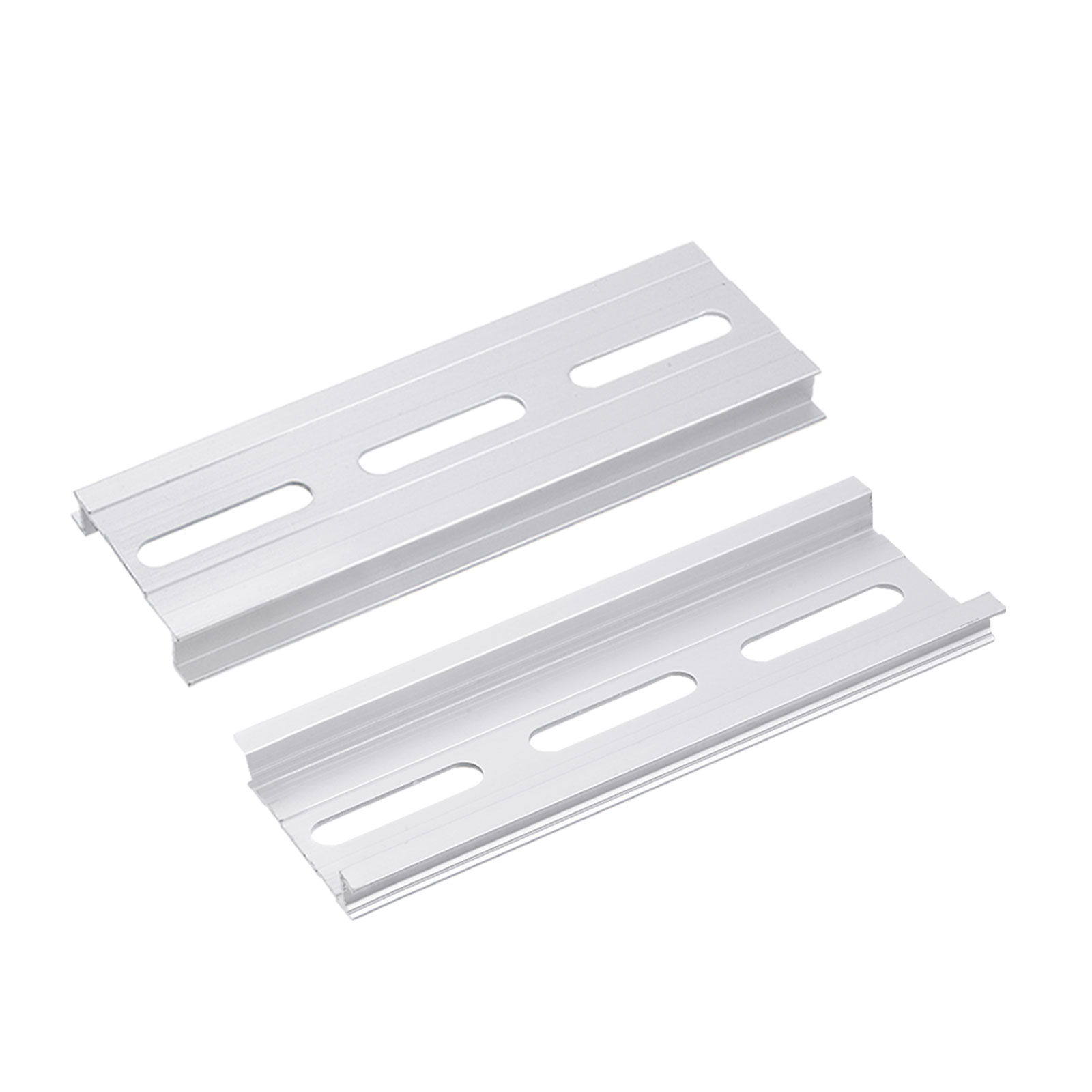3pcs Aluminum DIN Rails, 4 Inches Long, 35mm Wide, 7.5mm High, Terminal ...