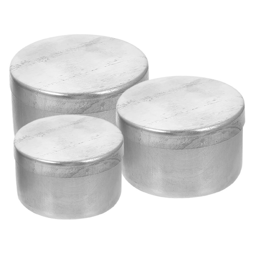 3pcs Aluminum Weighing Can with Lid Empty Laboratory Weighing Dish Mini ...