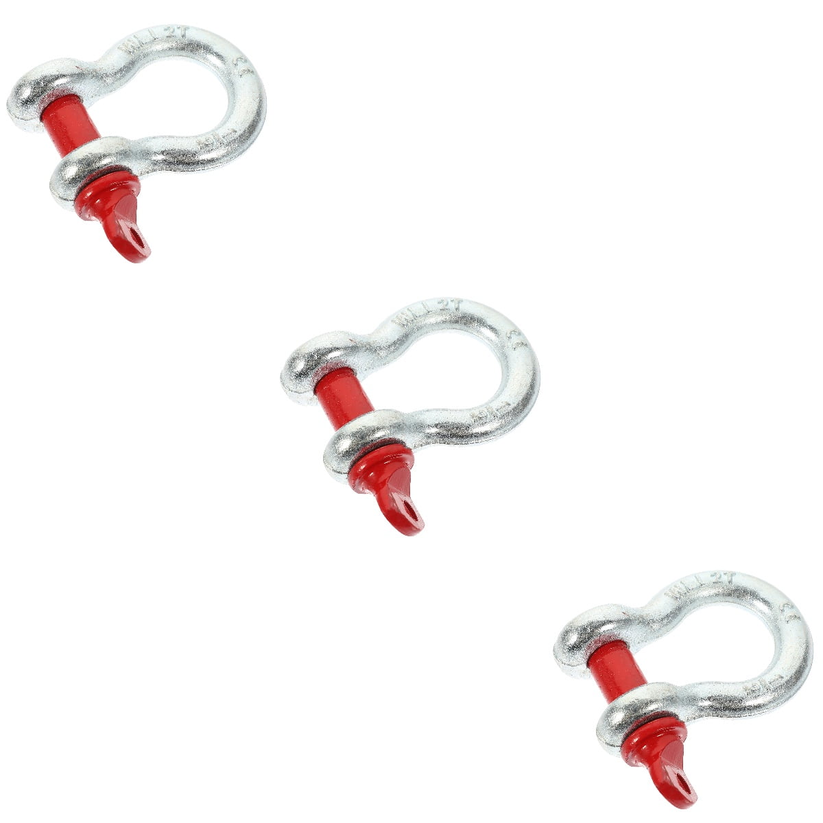 3pcs Anchor Shackle Bolt Type Anchor Shackle 1/2'' Galvanized Anchor ...