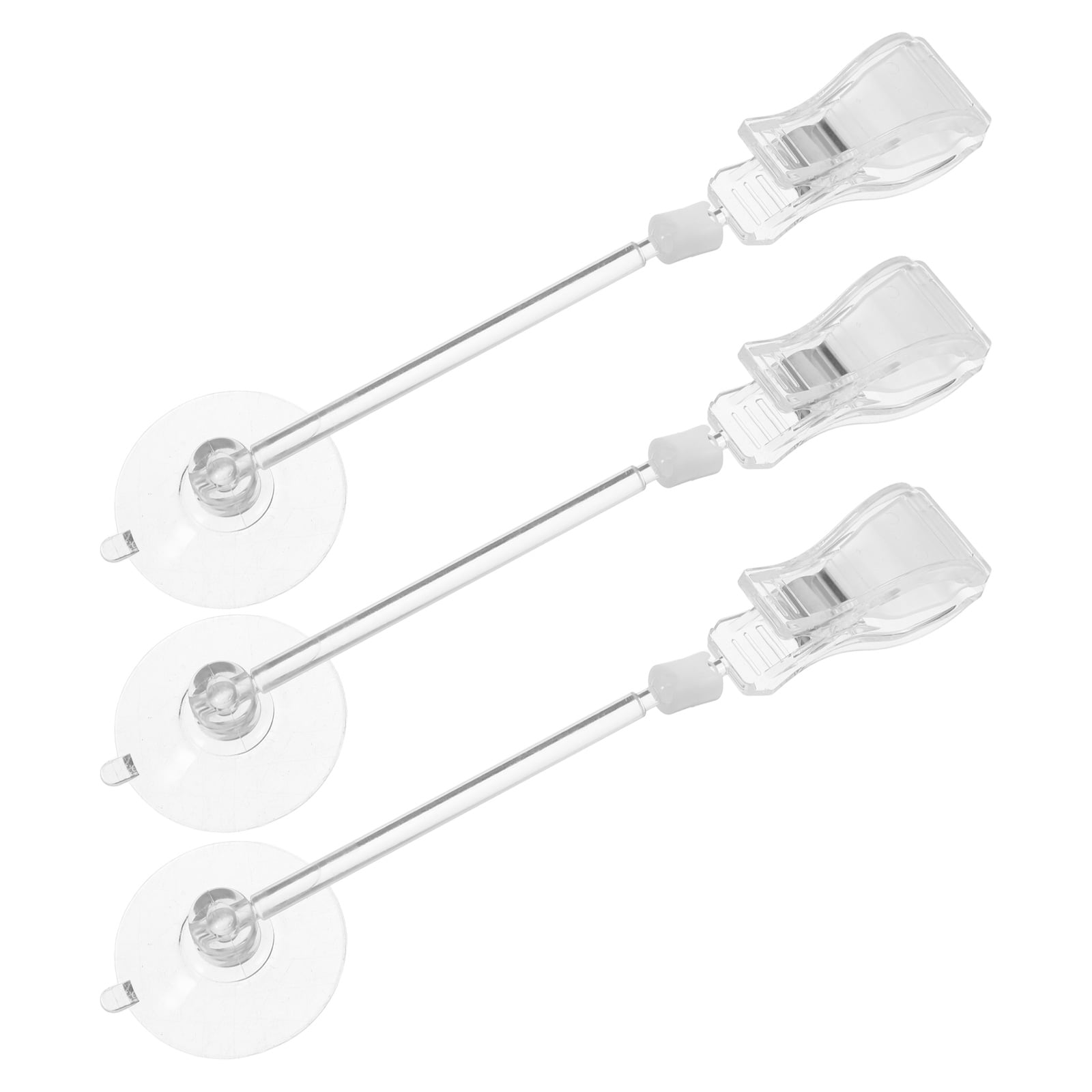 3pcs Aquarium Plant Suction Cup Clips Secure Fish Tank Clips 360 Degree ...